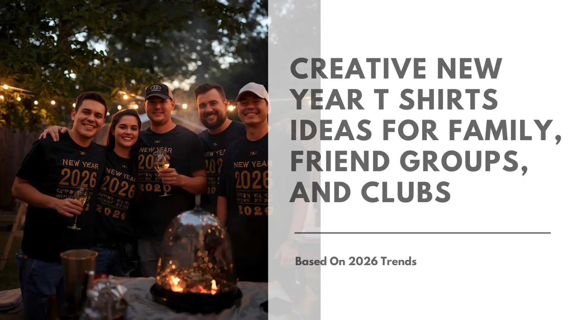 New Year T Shirt Ideas for Family & Friends | mynameT